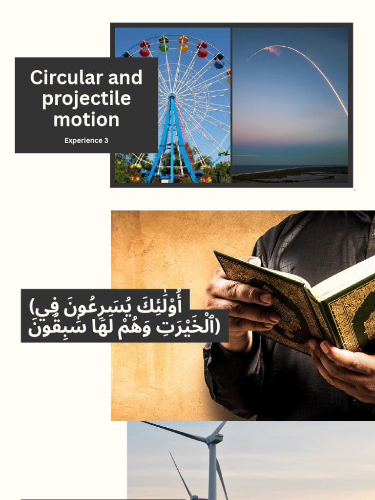I1E3 Circular and Projectile Motion 2 | PDF | Velocity | Acceleration
