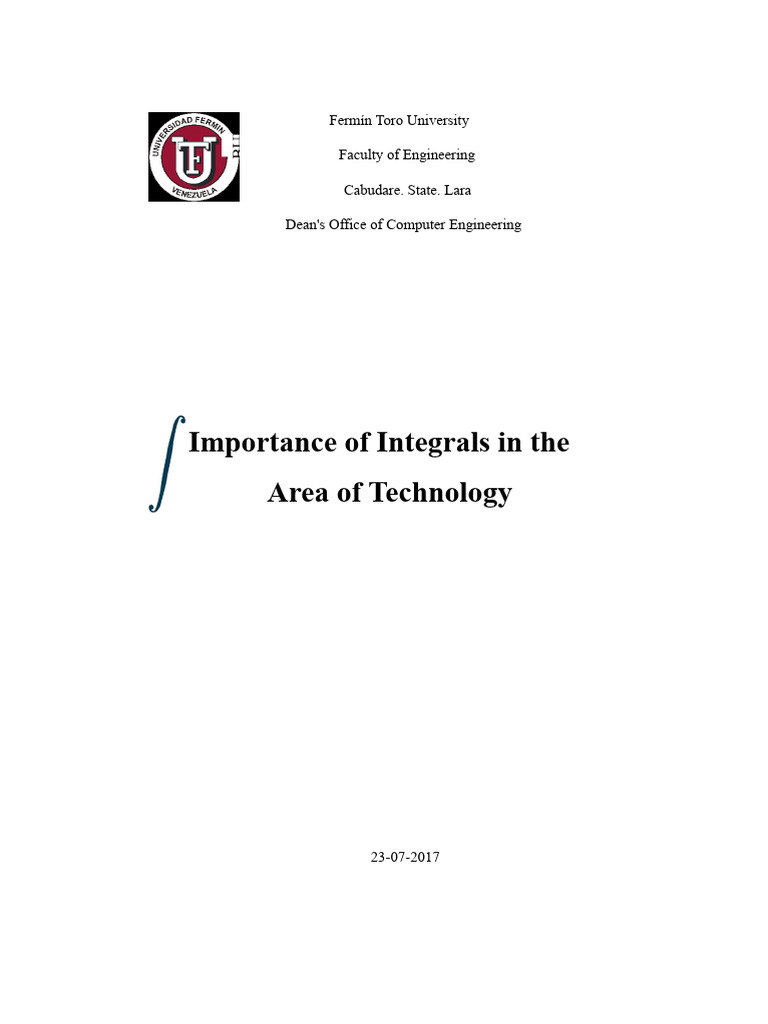 Importance of Integral Calculus | PDF | Integral | Calculus