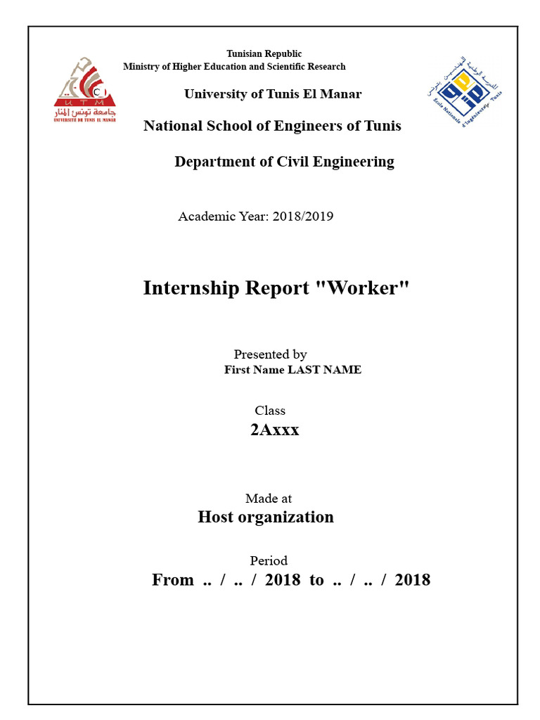 Civil Engineering Internship Report 2018 | PDF | Paragraph | Employment