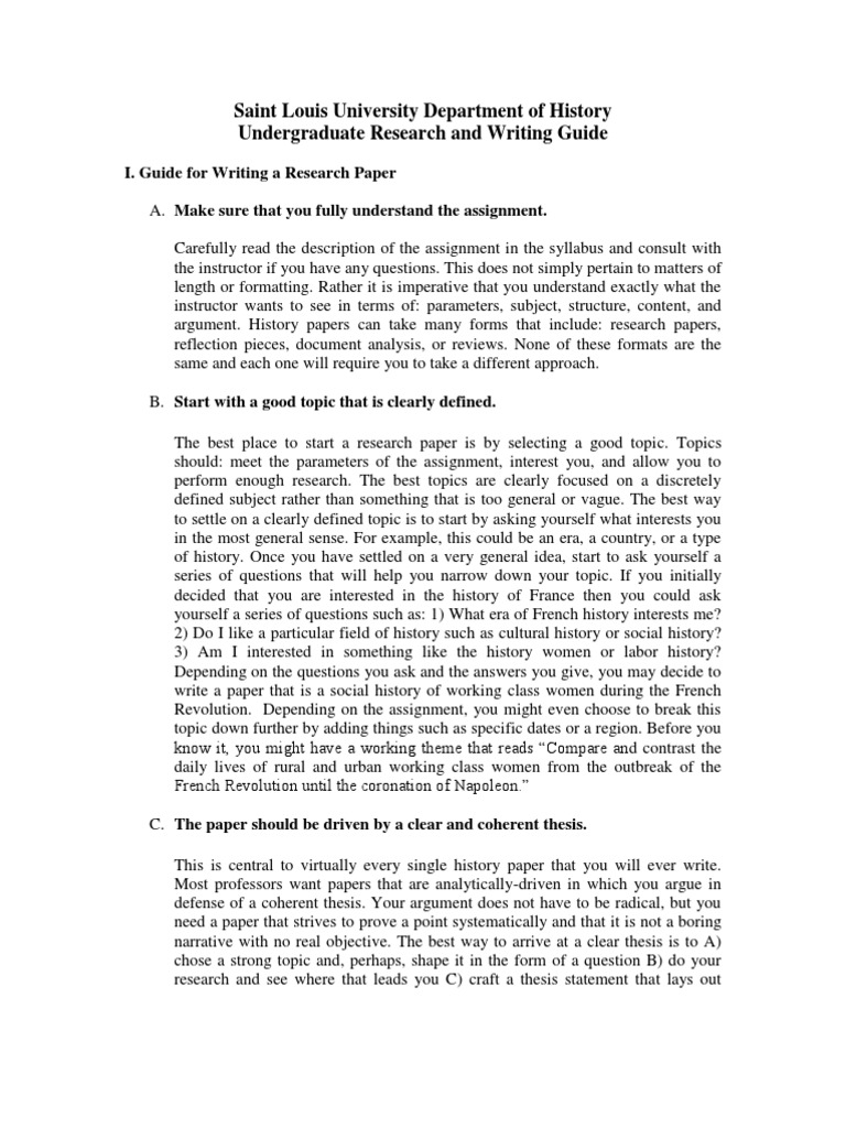 Research and Writing Guide | PDF | Essays | Citation