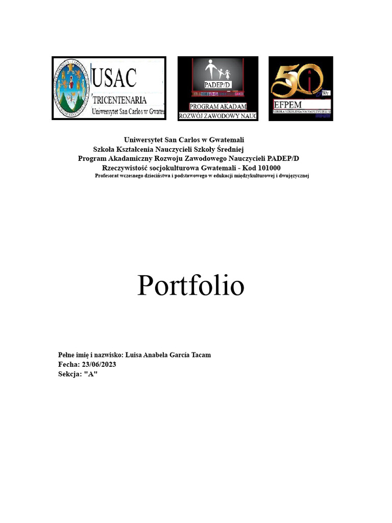 Portfel Padep | PDF