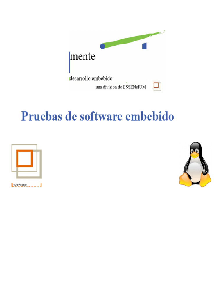 Pruebas de Software Embebido | PDF | Software | Hardware de la computadora