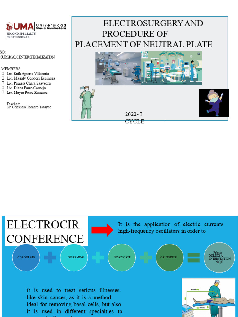 Electrosurgery and Neutral Plate Placement Procedure | PDF | Clinical ...