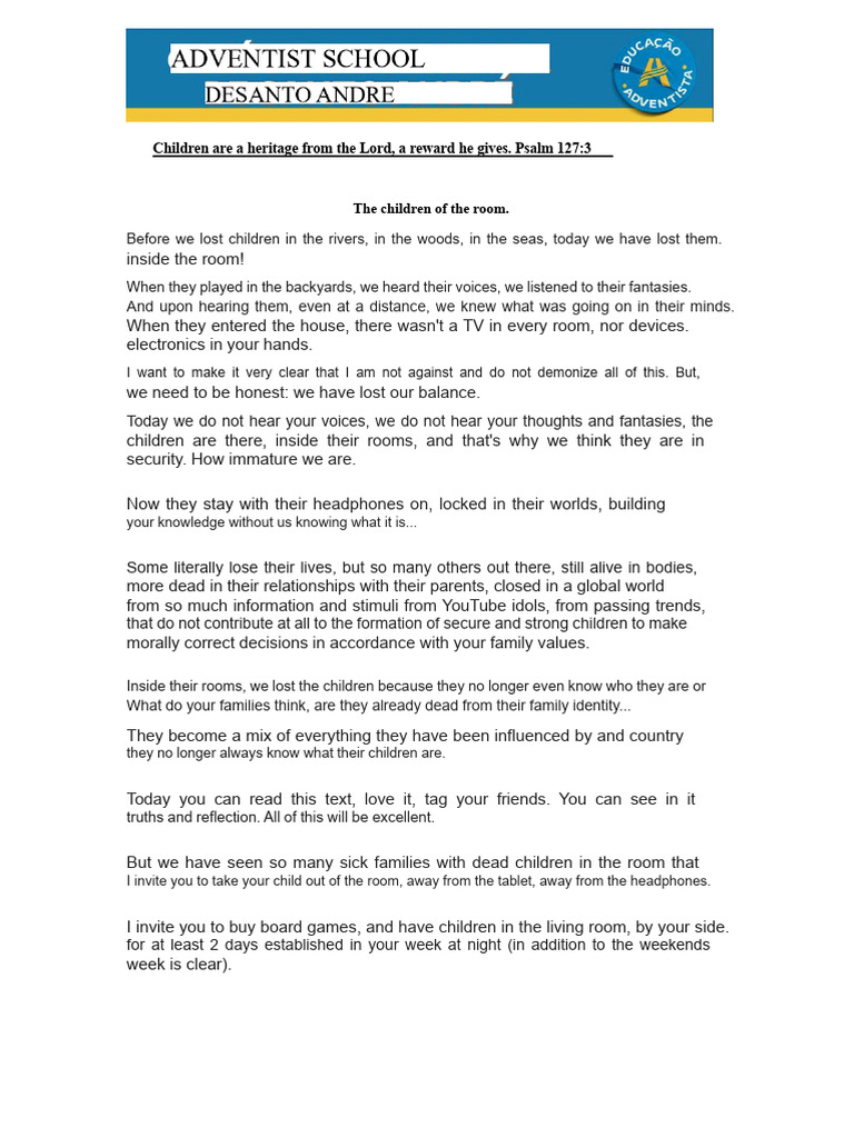 The Children of The Fourth PDF | PDF