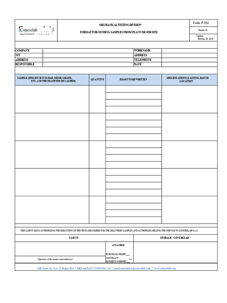 Sample Shipping Guidelines for Steel Testing | PDF | Strength Of ...