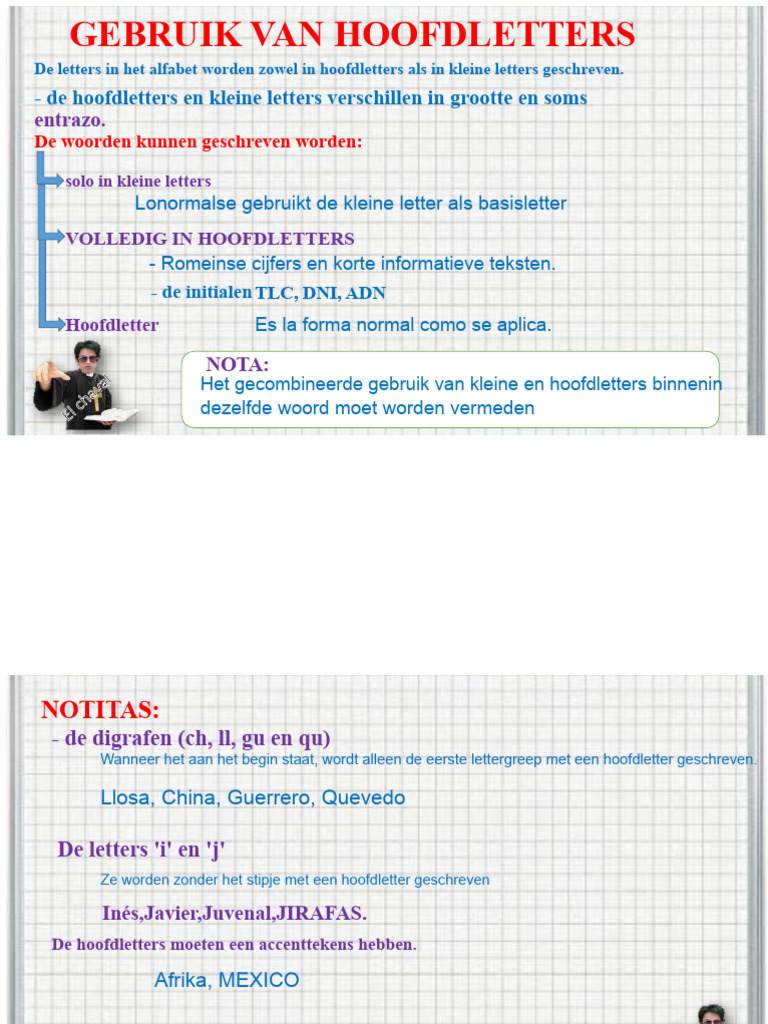 Gebruik Van Hoofdletters | PDF