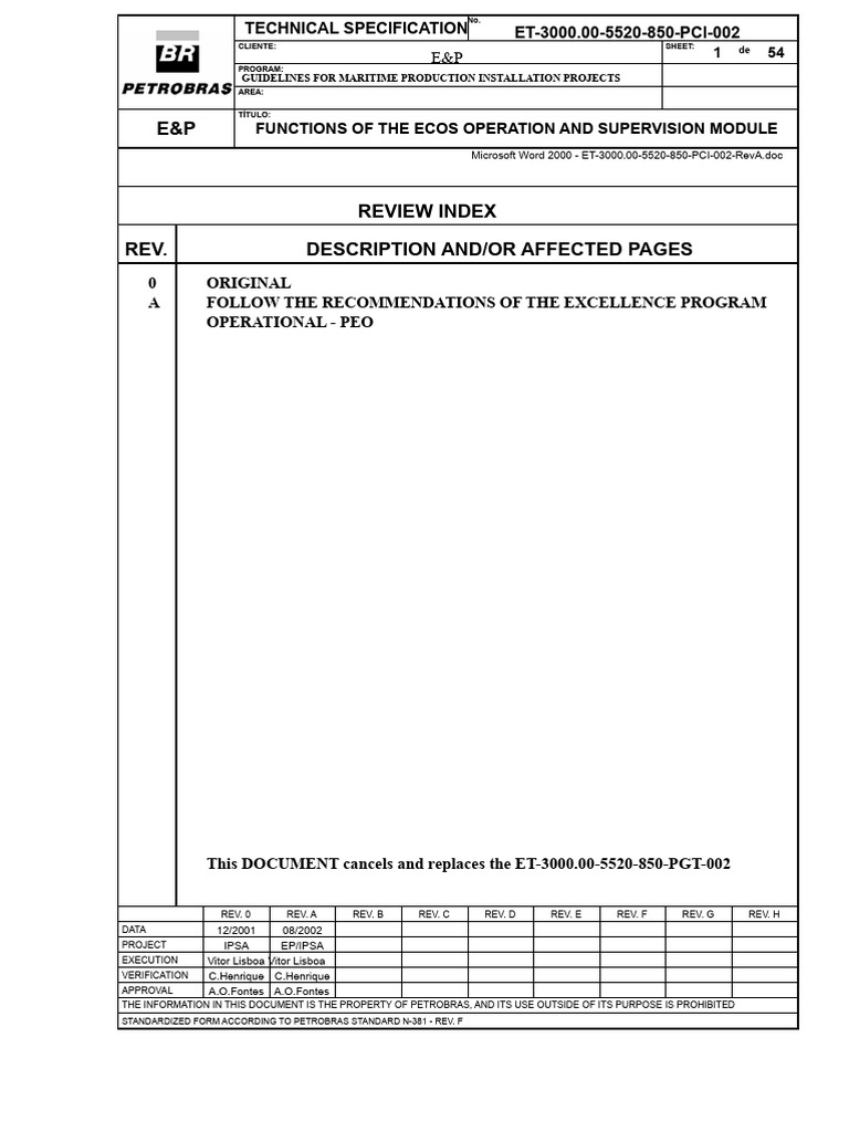 ET-3000.00-5520-850-PCI-002-RevA.pdf | PDF | Specification (Technical ...