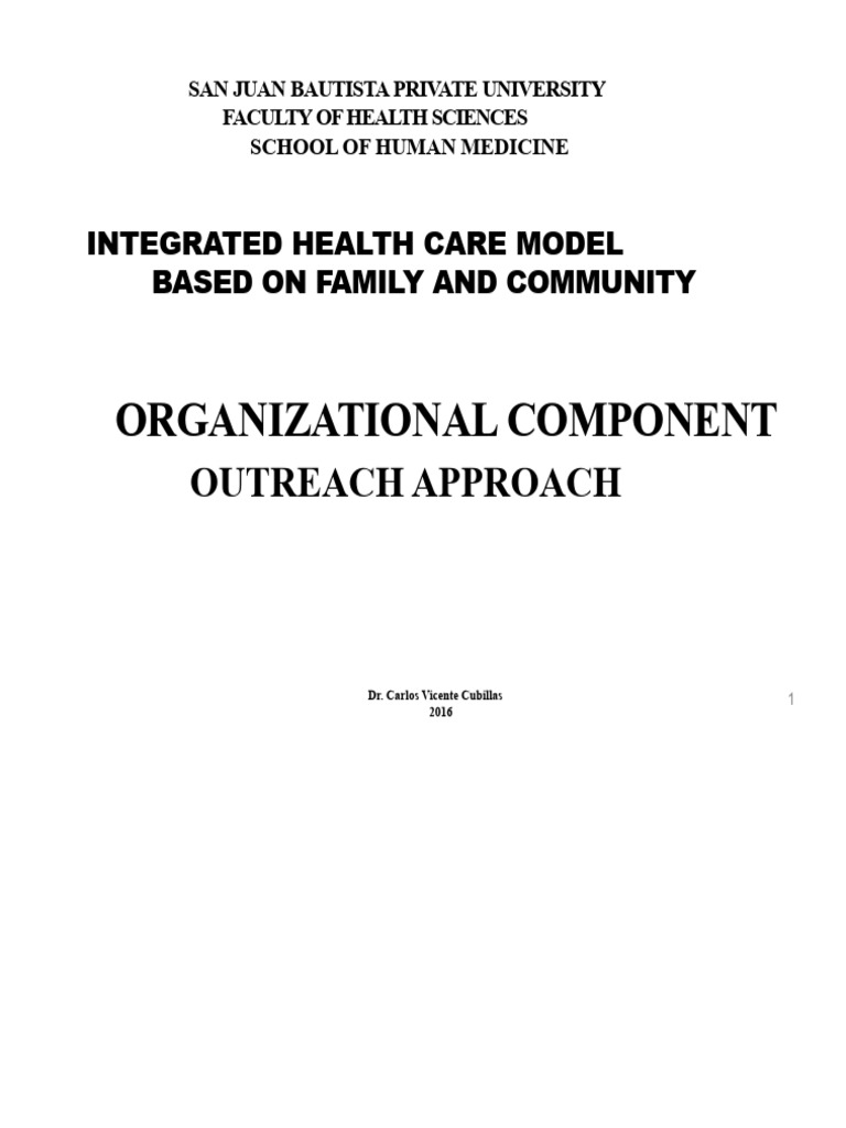 Integrated Community Health Care Model | PDF | Malnutrition | Diseases ...