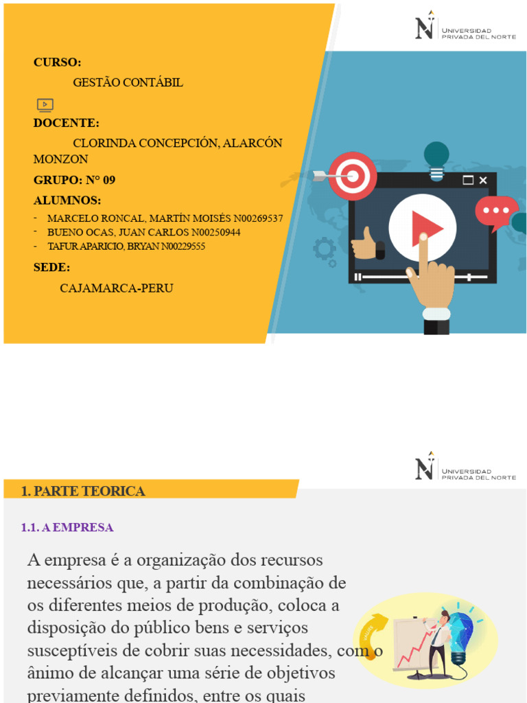 Trabalho Final GESTÃO CONTÁBIL UPN | PDF | Contabilidade | Business