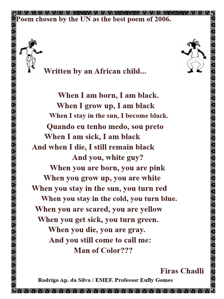 Poem Africanities | PDF