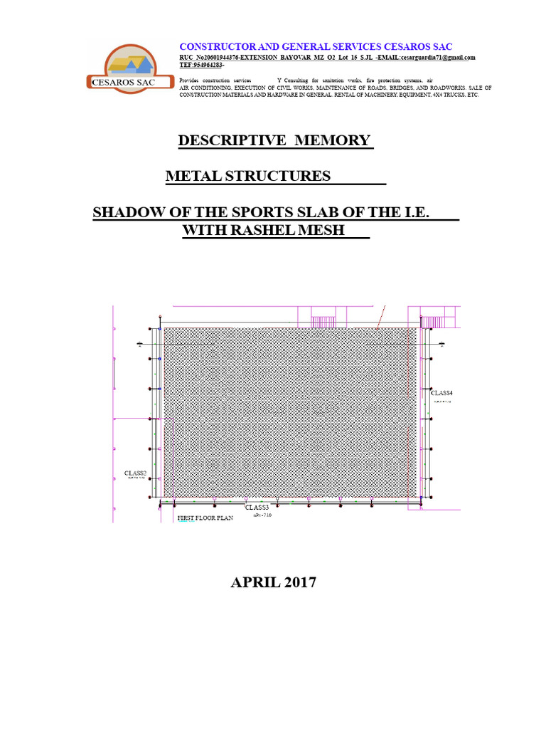 MEMORY OF MESH RACHEL.docx | PDF | Concrete | Construction Aggregate