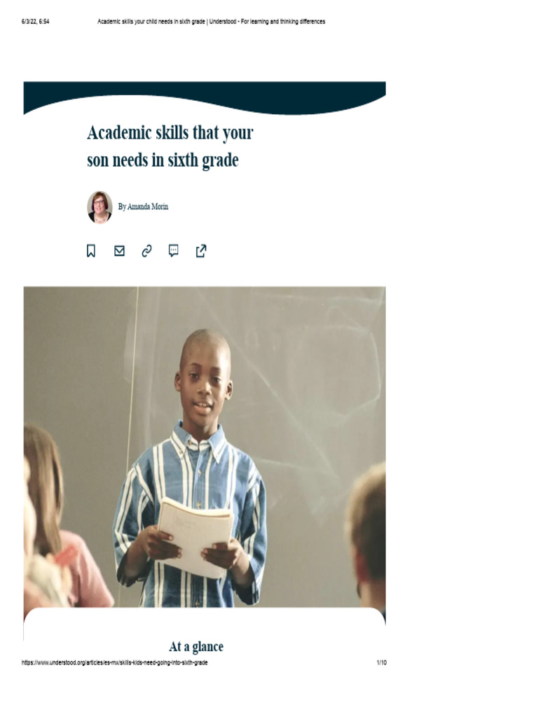 Essential Sixth Grade Skills for Kids | PDF | Multiplication | Mathematics
