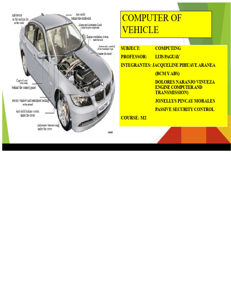 BODY CONTROL MODULE (BCM) CHASSIS COMPUTER | PDF | Airbag | Anti Lock ...
