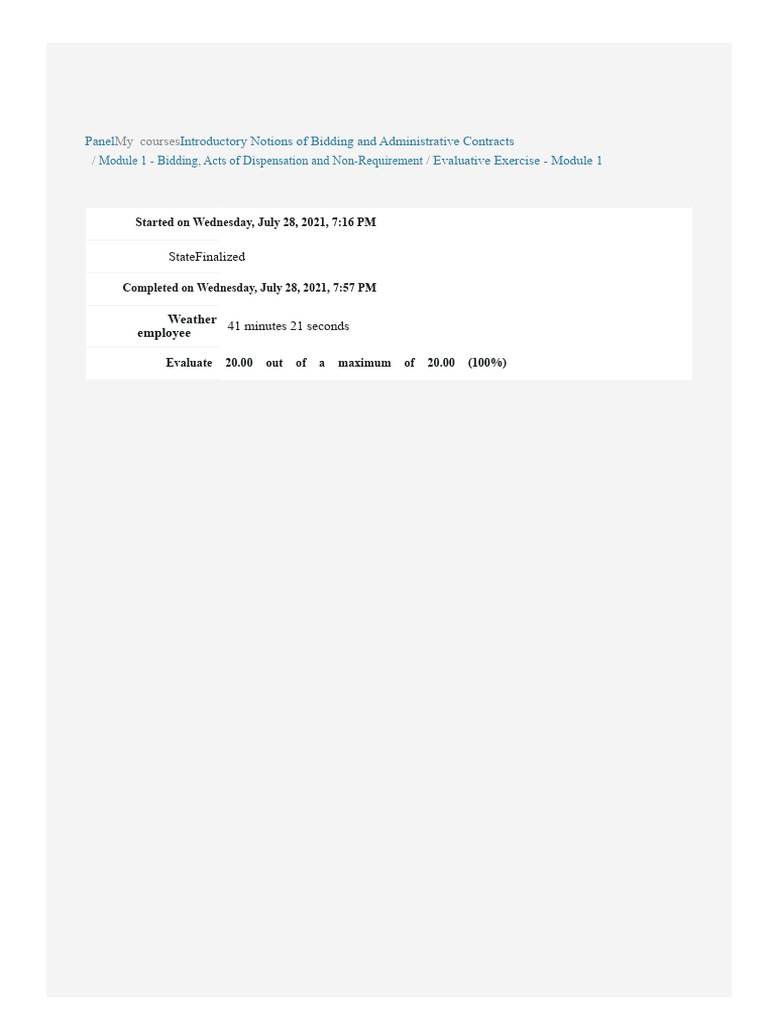 Bidding and Administrative Contracts Guide | PDF | Auction ...