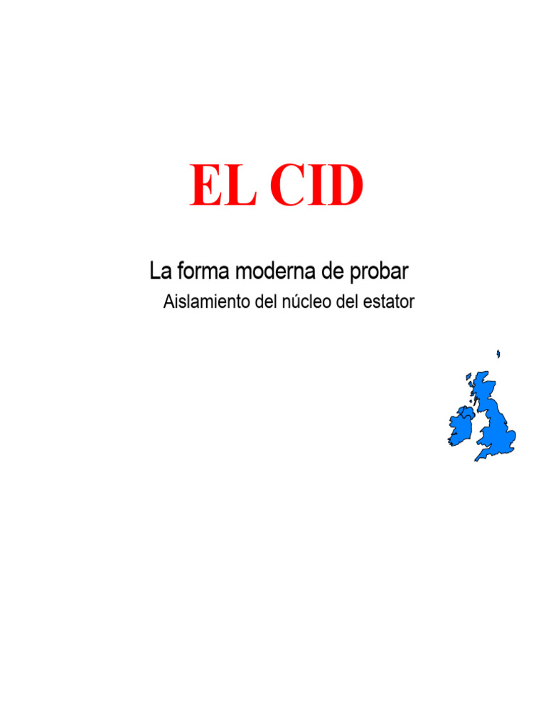 Pruebas Centrales ELCID para Estatores | PDF | Generador eléctrico ...