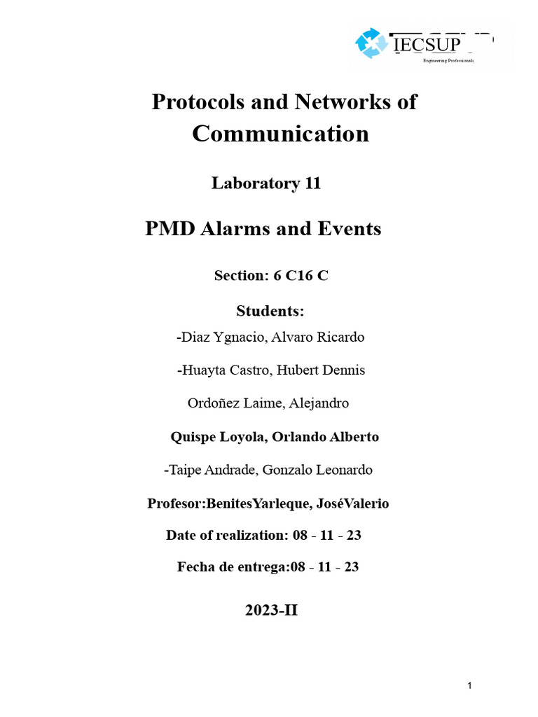 L11 Alarms and PMD Events | PDF | Automation | Databases