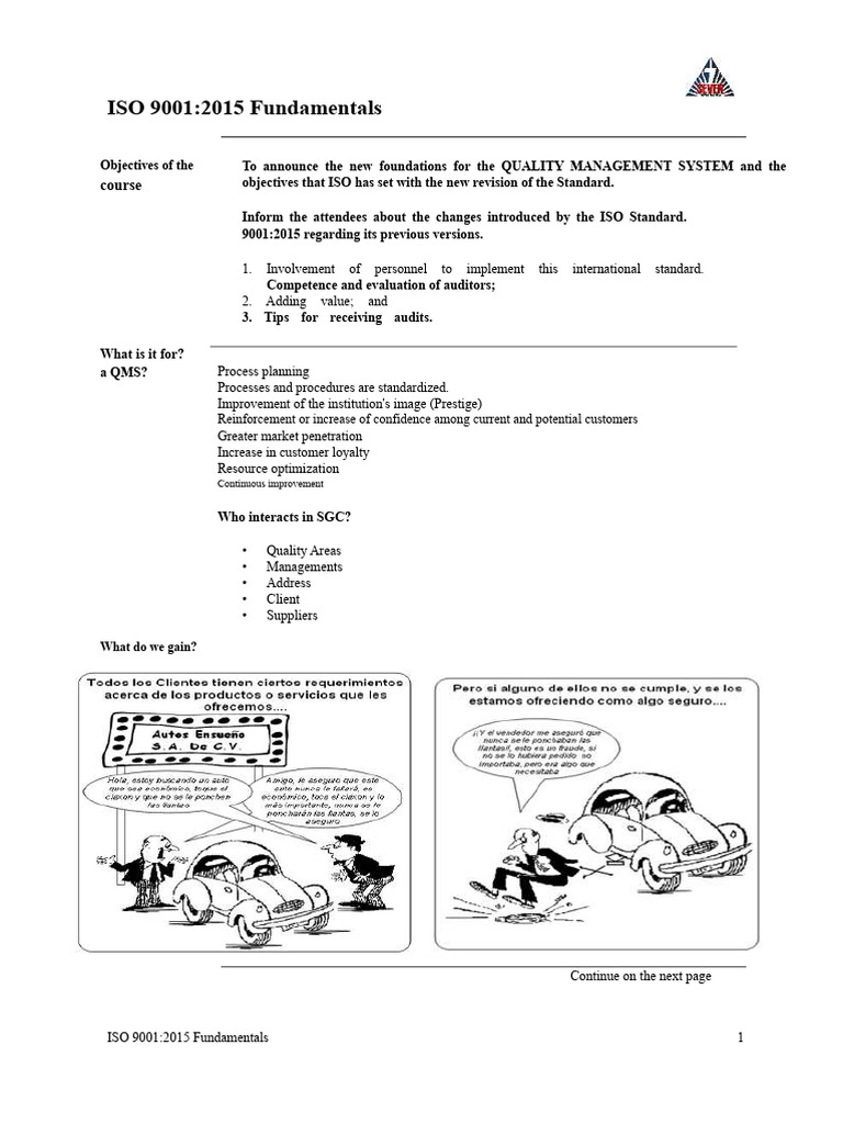 Awareness Workshop on ISO 9001 | PDF | Audit | Risk