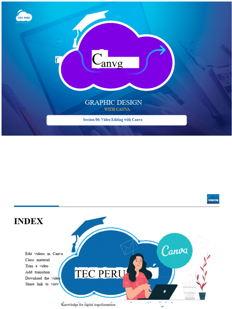SESSION 06 - GRAPHIC DESIGN WITH CANVA | PDF | Computing | Software