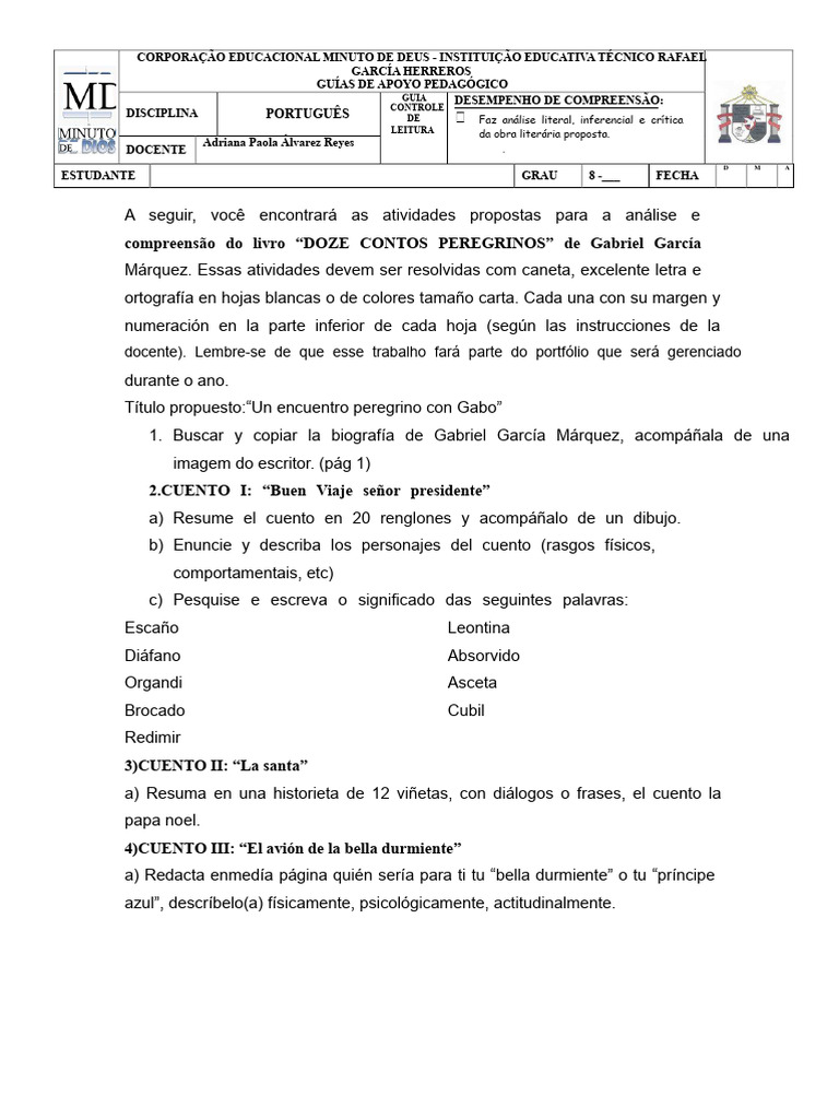 doze contos peregrinos | PDF | Escritura