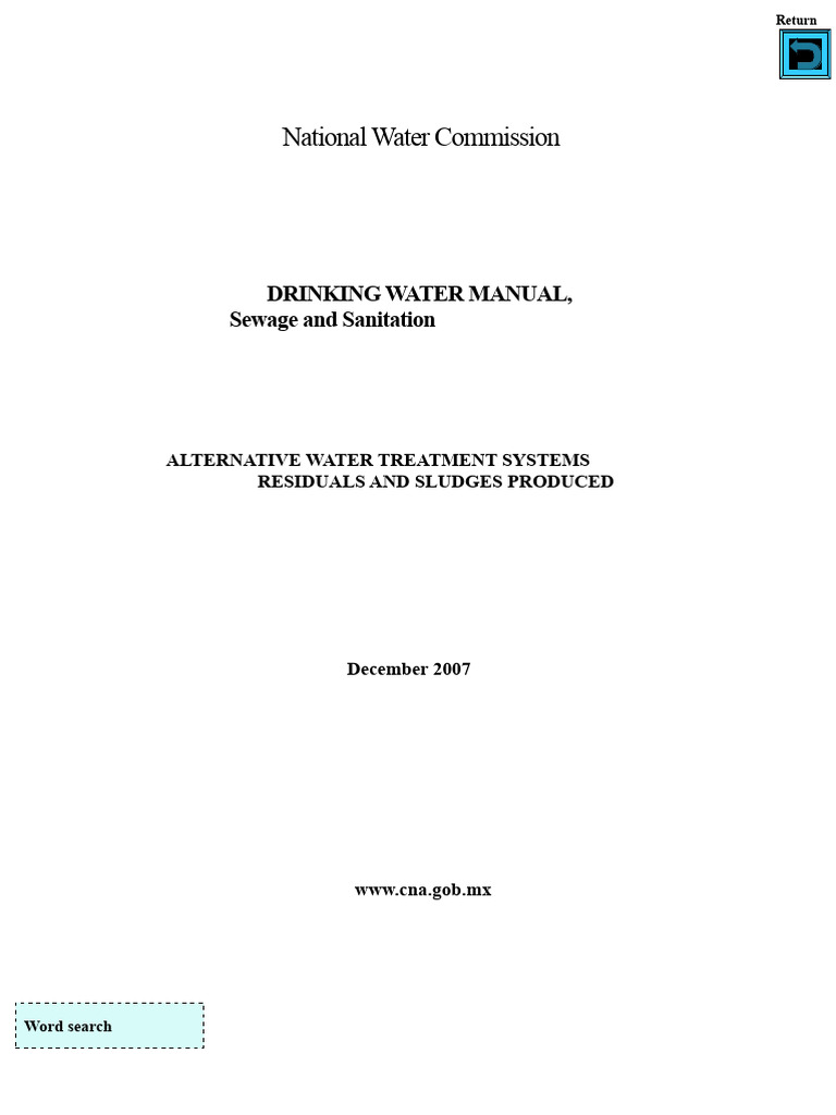 Alternative Water Treatment Systems Guide | PDF | Waste Treatment ...