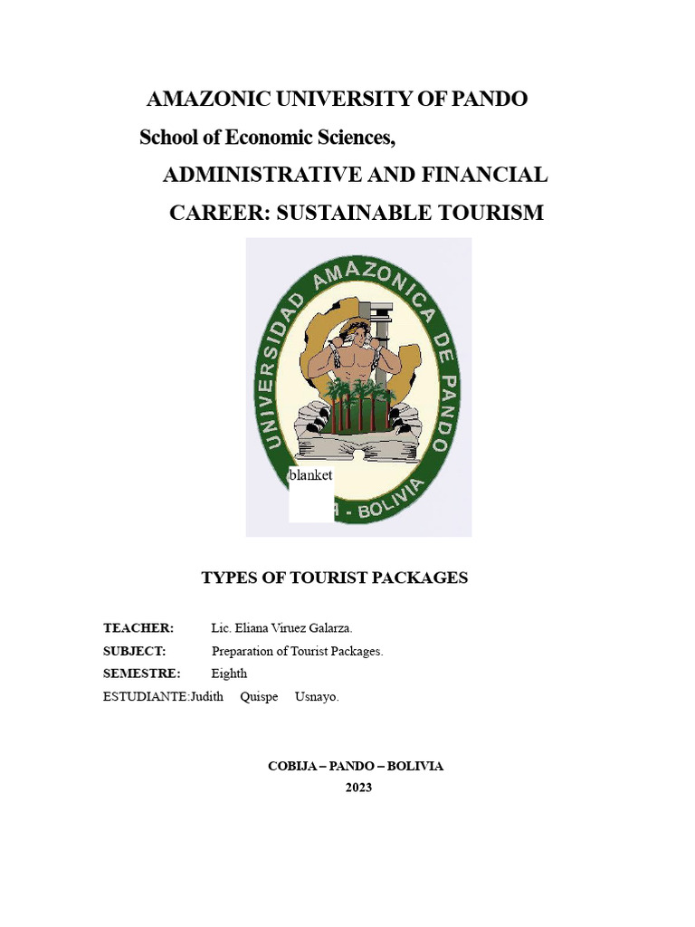 Types of Tourist Packages Explained | PDF | Tourism