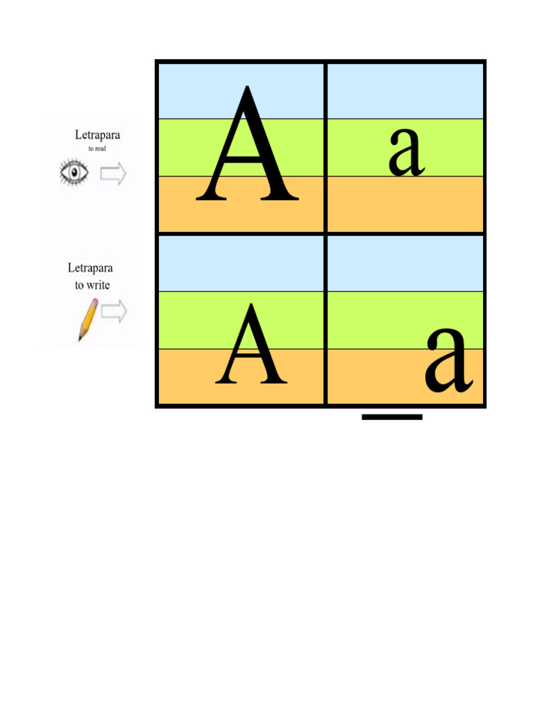 ALPHABET 4 FORMS | PDF
