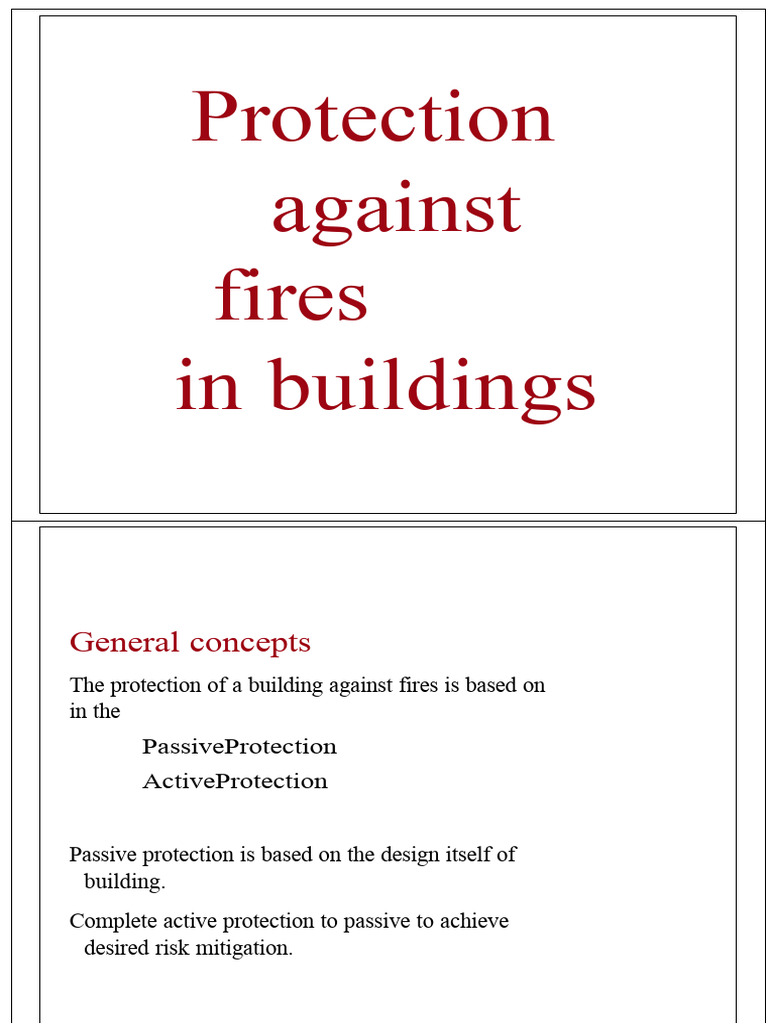 Fire Safety Regulations for Buildings | PDF | Fires | Smoke
