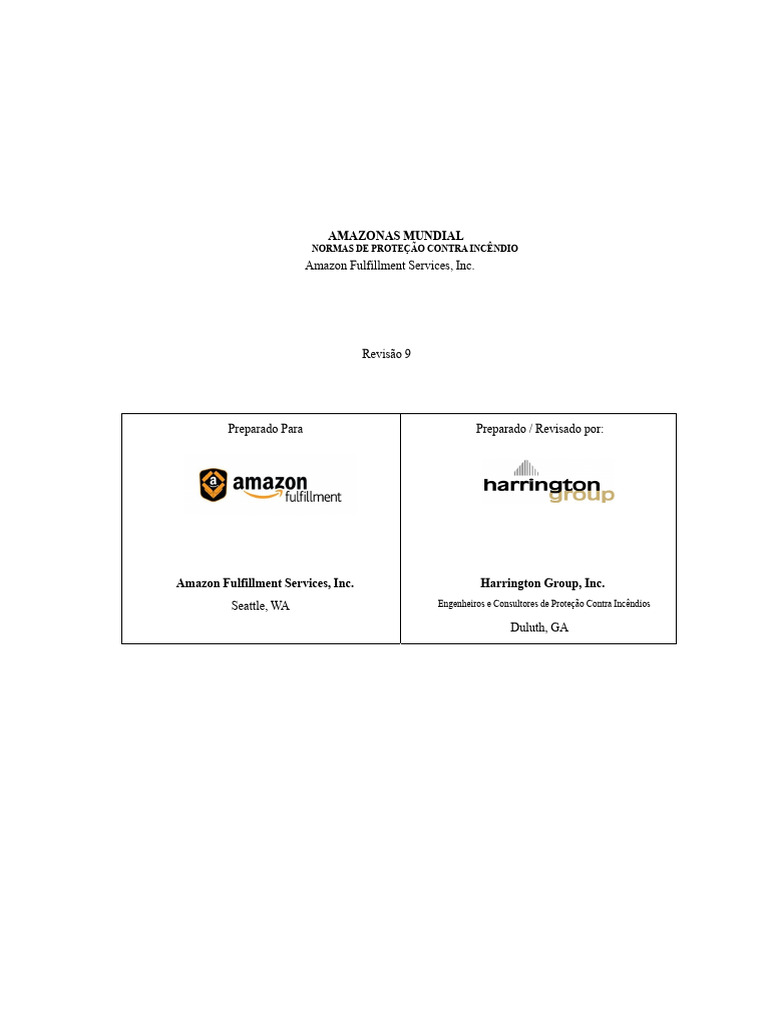 Normas de Design para Proteção Contra Incêndio WWRE - Rev 9 | PDF ...