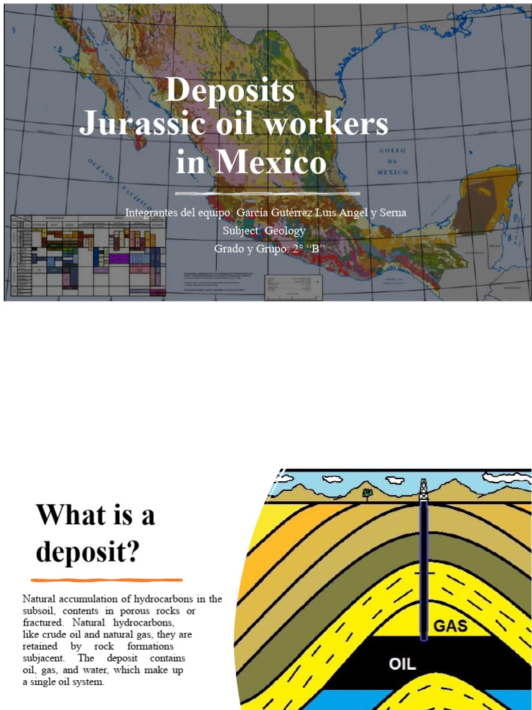 Jurassic Oil Fields in Mexico | PDF | Petroleum Reservoir | Sandstone