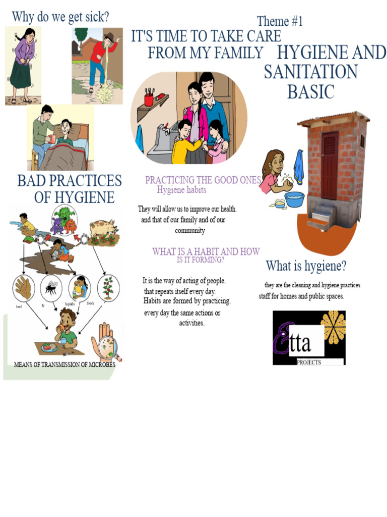 1. Brochure on HYGIENE AND BASIC SANITATION | PDF | Hygiene | Health ...
