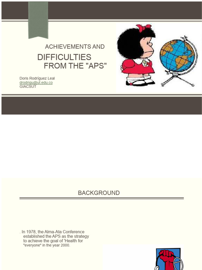 Achievements and Difficulties Aps | PDF | Social Policy | Public Services