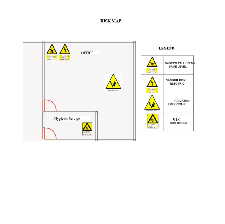 Risk Map of an Office | PDF