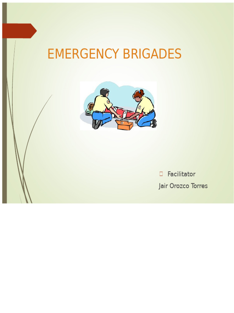 Introduction To The Brigade | PDF | Firefighting | Emergency