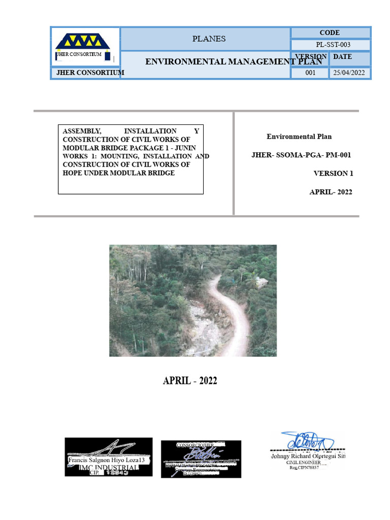 Environmental Management Plan | PDF | Waste | Municipal Solid Waste