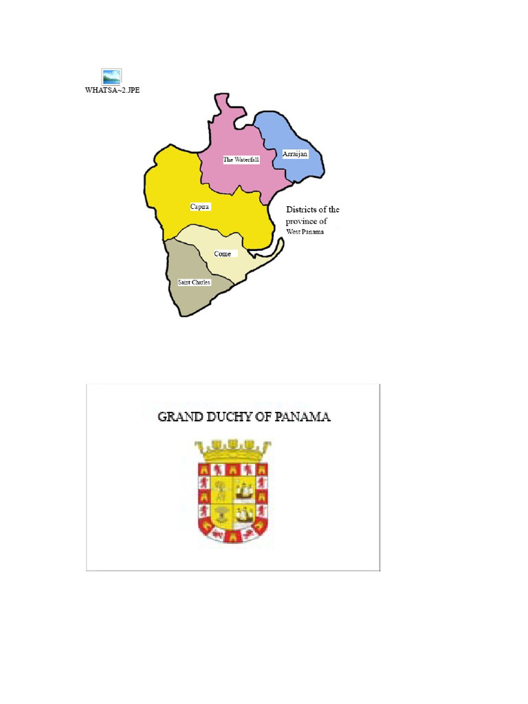 Flag of the Provinces of Panama to Color | PDF