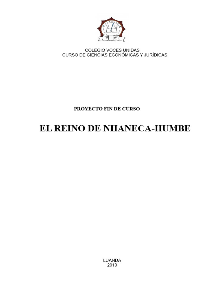 Nhaneca-Humbe | PDF | Agricultura | Angola