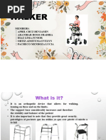Walker Gait Patterns Explained | PDF