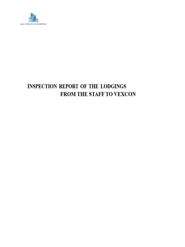 ROOM INSPECTION REPORT (1) | PDF