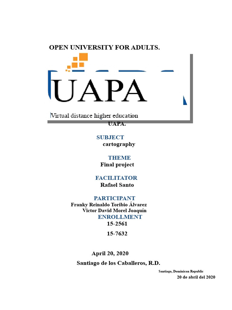 final cartography project word.docx | PDF | Geography | Graphic Design