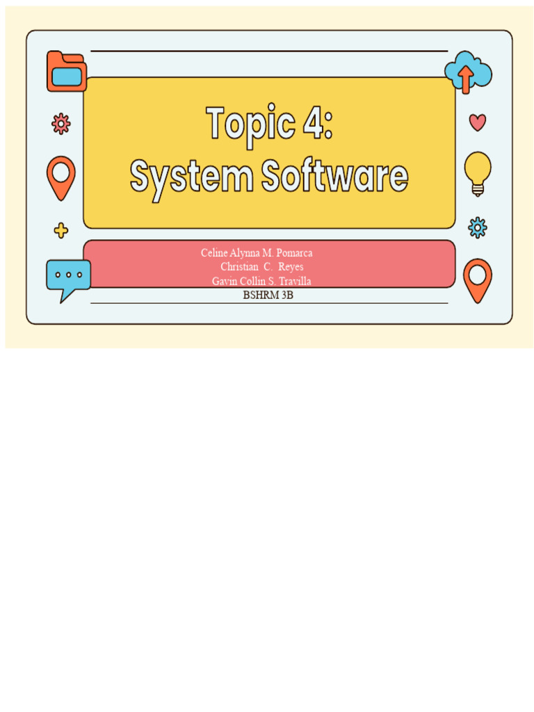 Temat-4-Oprogramowanie systemowe | PDF