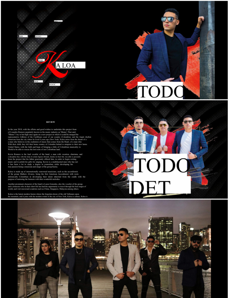 BROCHURE KALOA All About You - Compressed Urban Vallenato | PDF ...