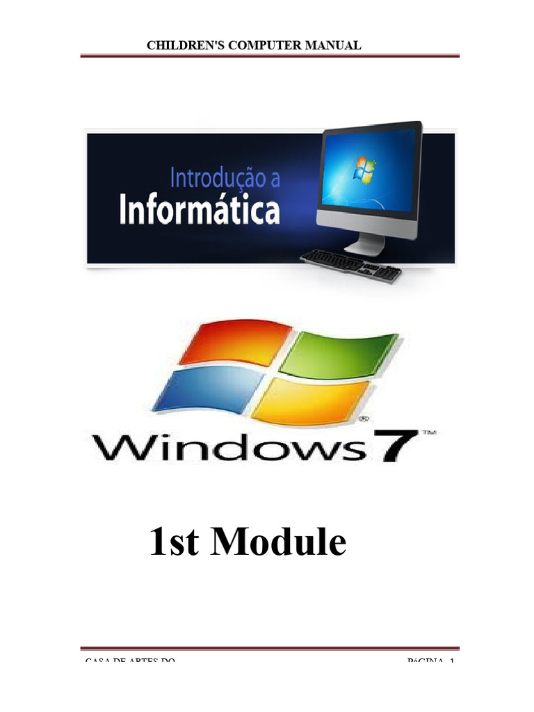 children's computer science booklet 1 module | PDF | Window (Computing ...