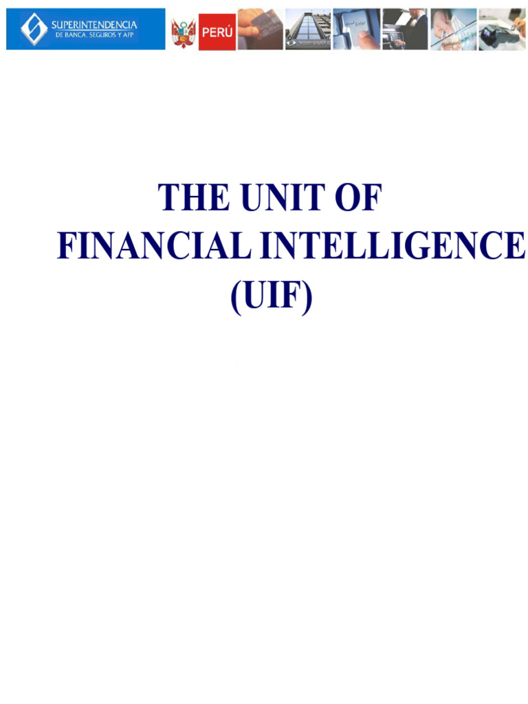Financial Intelligence Unit | PDF | Cash | Payments