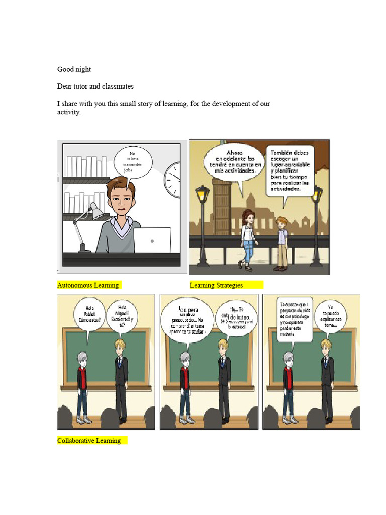 Learning Comic | PDF