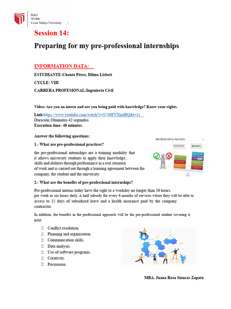 Session 14 - pre-professional questions | PDF