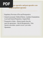 Pre-Operative Assessment Template | PDF | Surgery | Anesthesia