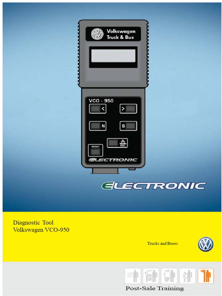 Volkswagen Diagnostic Tool VCO-950 | PDF | Volkswagen | Engines