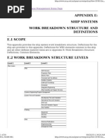 Ship Work Breakdown Structure Title | PDF | Marine Propulsion | Torpedo