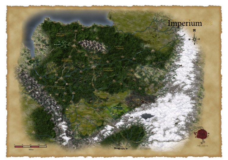Mapa Imperium Warhammera 6 | PDF