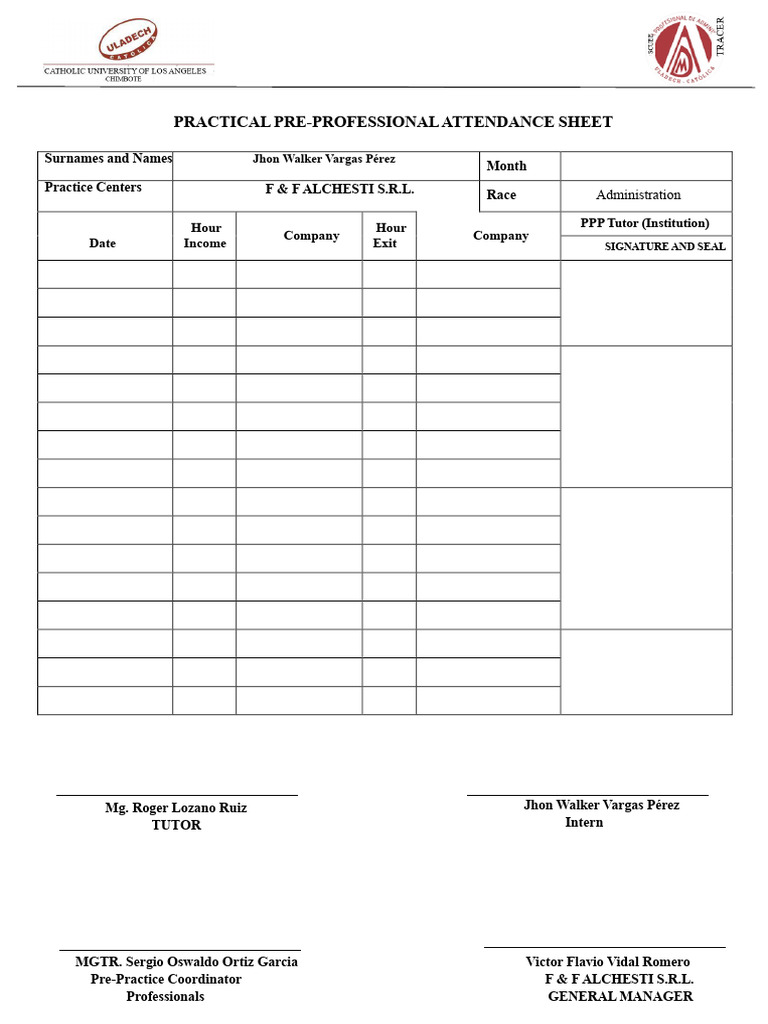 practicum signature sheet ADM.docx | PDF